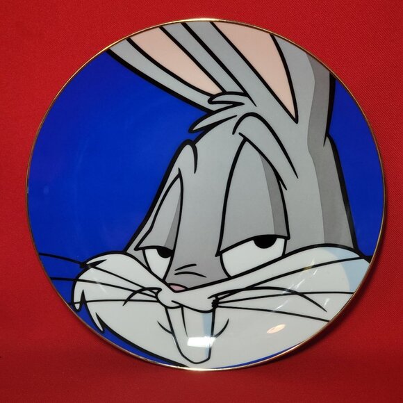Warner Bros. | Accents | Vintage Bugs Bunny Collectors Plate 997 Warner ...